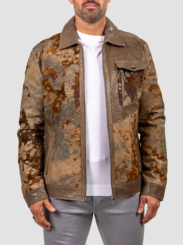 MACEOO Marthyr Cowhide Jacket
