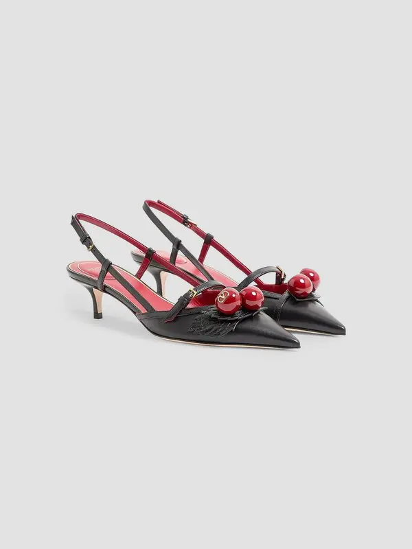 Valentino Garavani Cherryfic Slingback 45mm Pumps