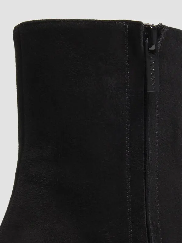 JIMMY CHOO Marene 120mm Suede Platform Ankle Boots