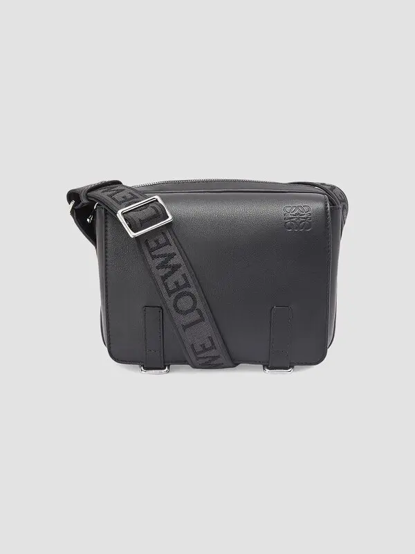 Loewe Extra-small Military Leather Messenger Bag