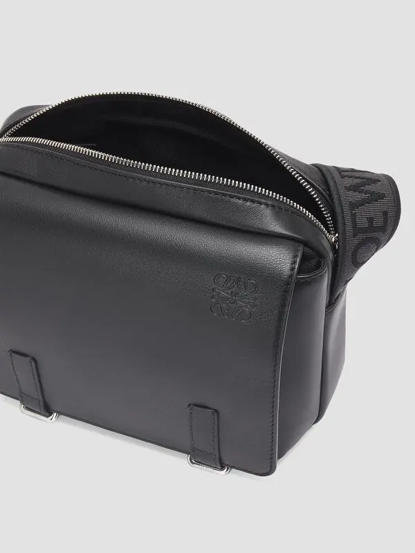 Loewe Extra-small Military Leather Messenger Bag