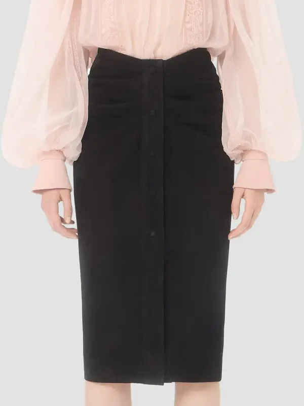 Valentino Garavani Suede Skirt