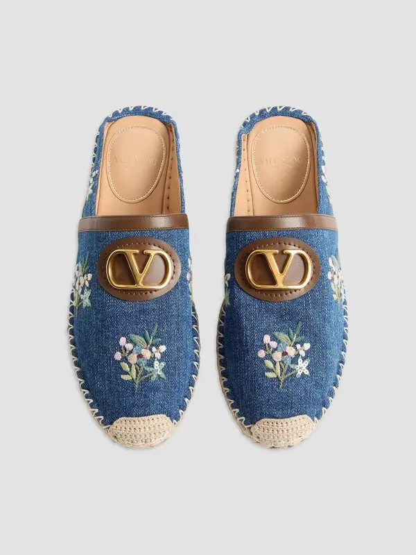 Valentino Garavani Vlogo Signature 25mm Mules