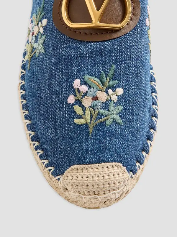 Valentino Garavani Vlogo Signature 25mm Mules