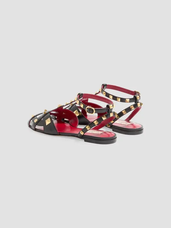 Valentino Garavani Studdy Kidskin Sandals