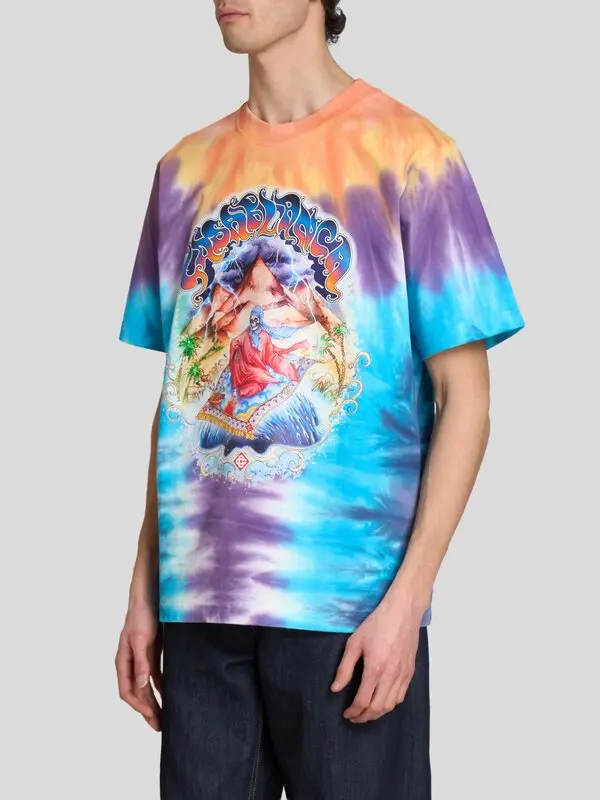 Casablanca Eveil Ancestral Tie Dye T-shirt - Multi