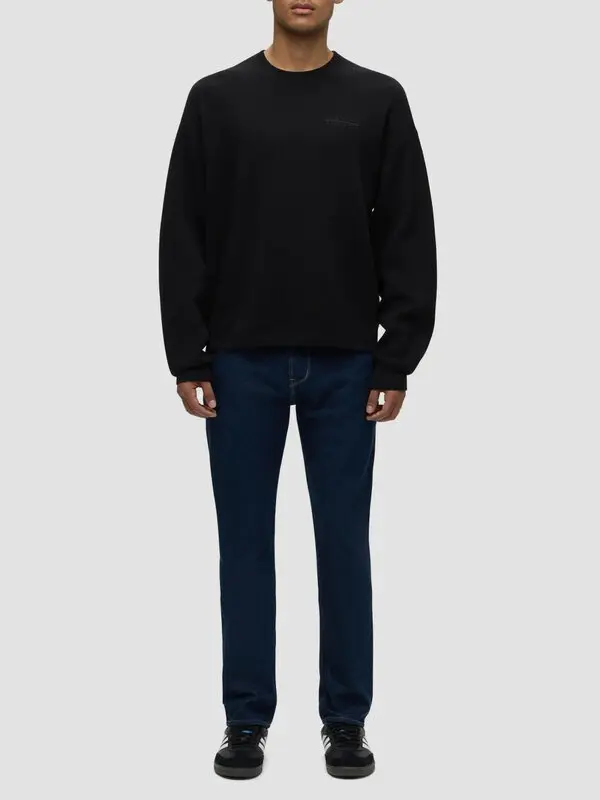Hudson Jeans Blake Contrast Topstitched Slim-straight Jeans