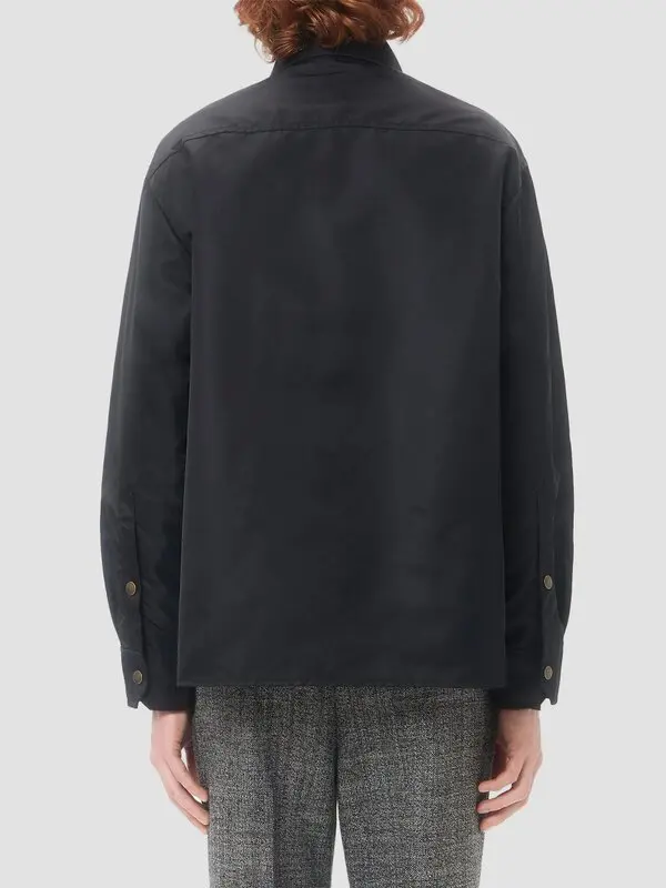 Valentino Garavani Nylon Shirt Jacket With Vgold
