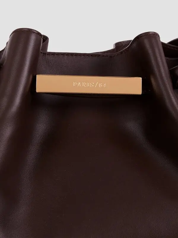 PARIS/64 Manhattan Leather Tote Bag - Brown