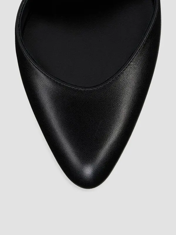 CHRISTIAN LOUBOUTIN Fanny Demie 100mm Leather Heels