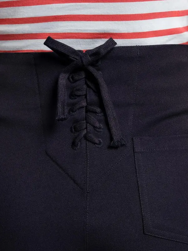 FRANCES VALENTINE Sailor Lace-up Back Pants