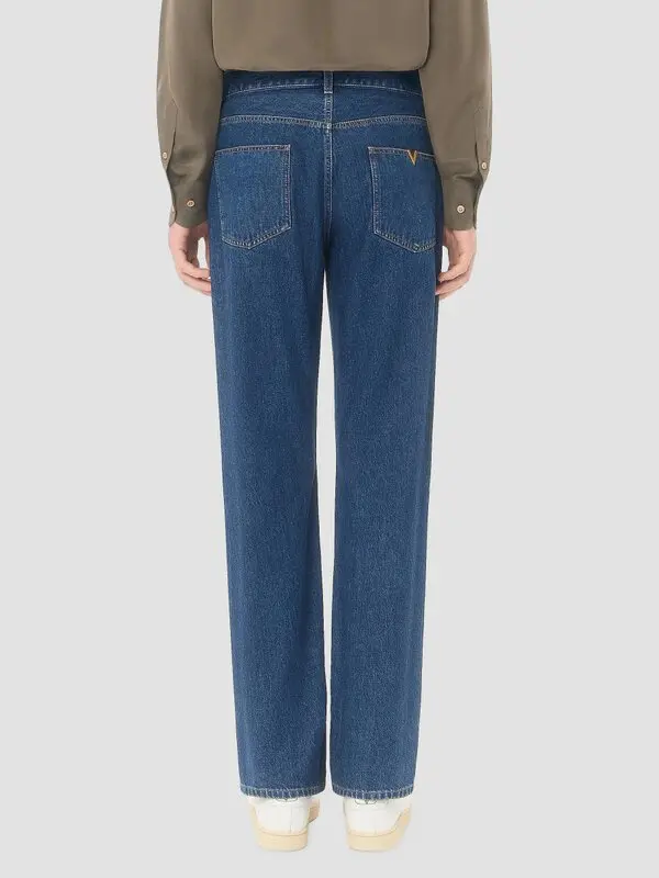 Valentino Garavani Jeans With Vgold
