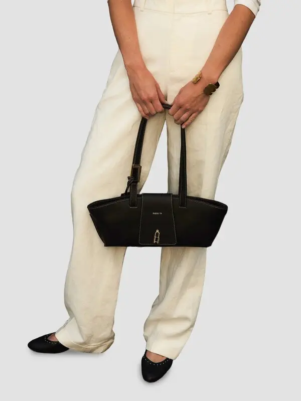 PARIS/64 Trocadéro Leather Shoulder Bag