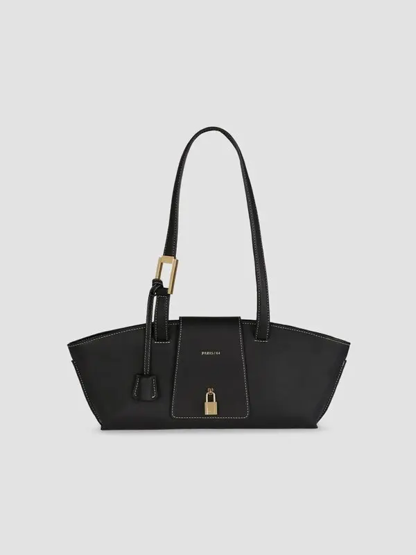 PARIS/64 Trocadéro Leather Shoulder Bag