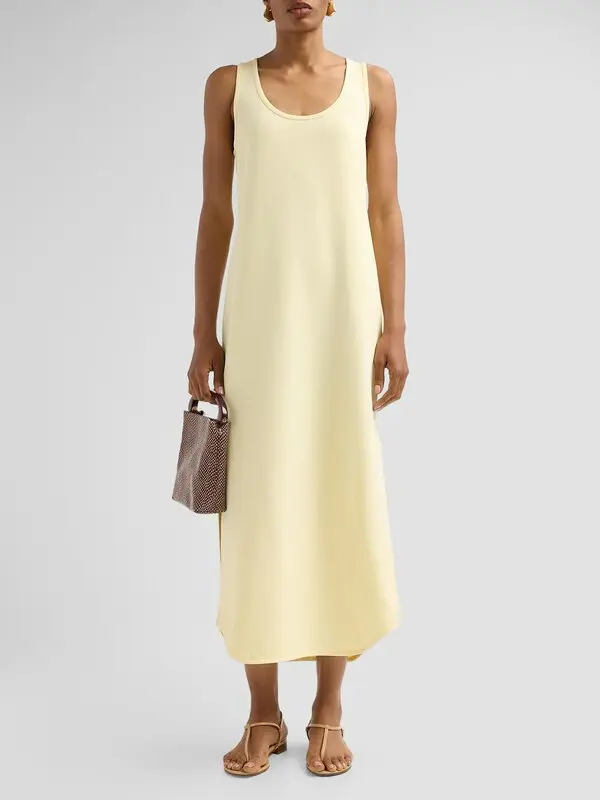 Wardrobe.NYC Side-slit Tank Midi Dress
