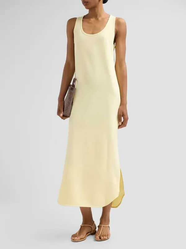 Wardrobe.NYC Side-slit Tank Midi Dress