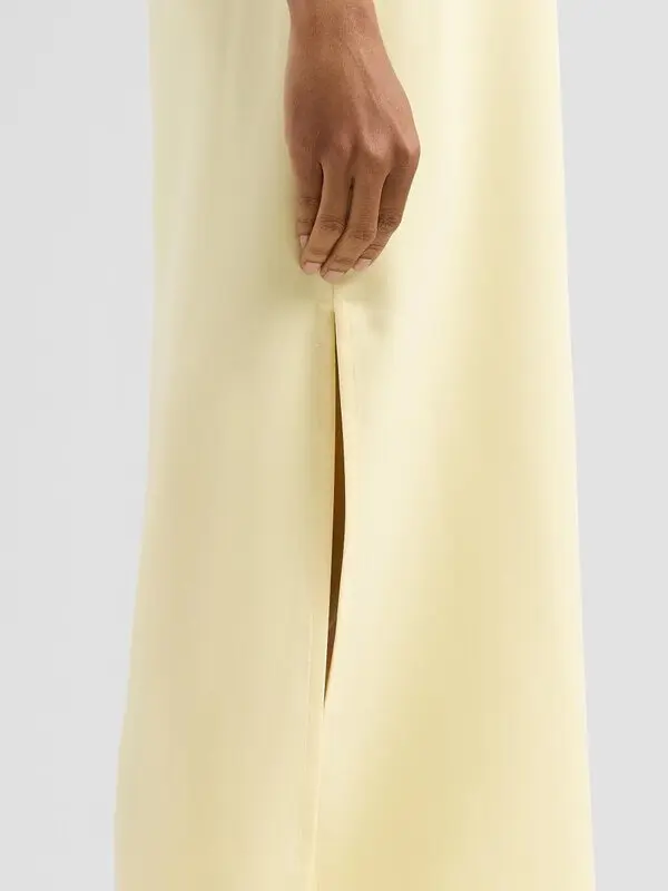 Wardrobe.NYC Side-slit Tank Midi Dress