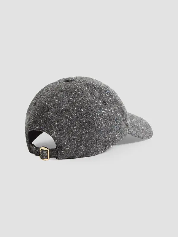 Valentino Garavani Vlogo Signature Wool Baseball Cap