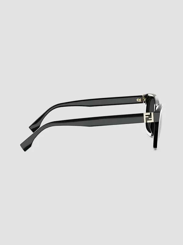 Fendi 54mm Rectangular Sunglasses