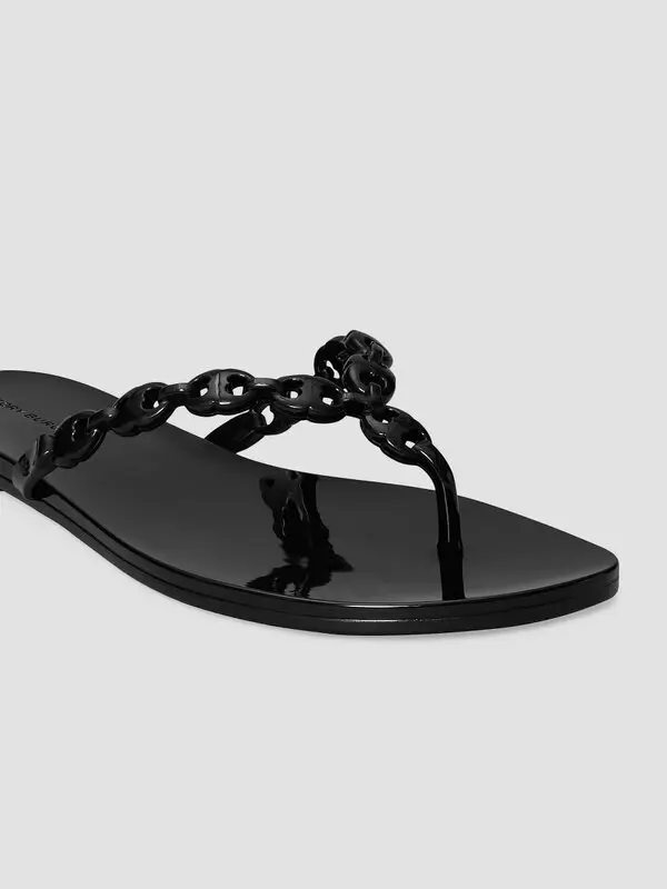 Tory Burch Gemini Link Jelly Sandal - Black