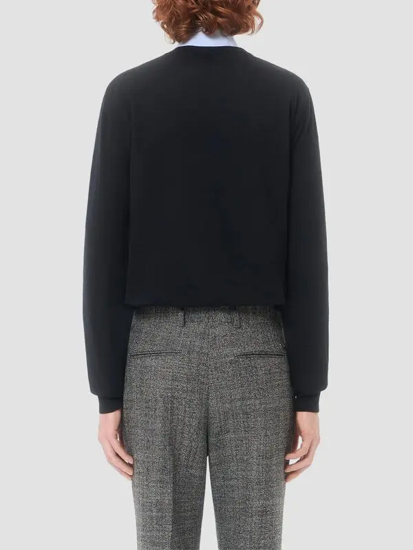 Valentino Garavani Wool Sweater With Vlogo Embroidery