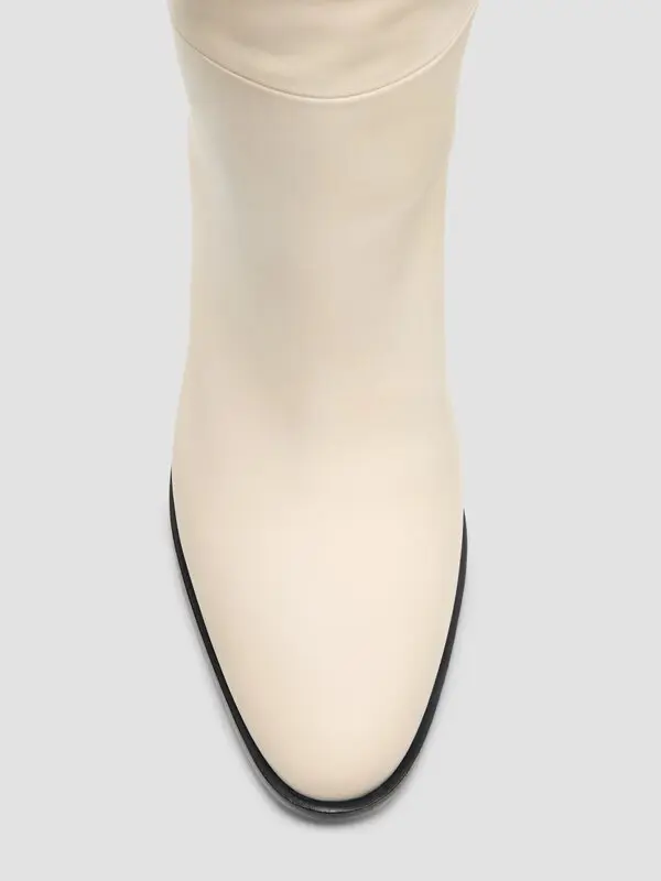 JIMMY CHOO Caly 85mm Leather Boots