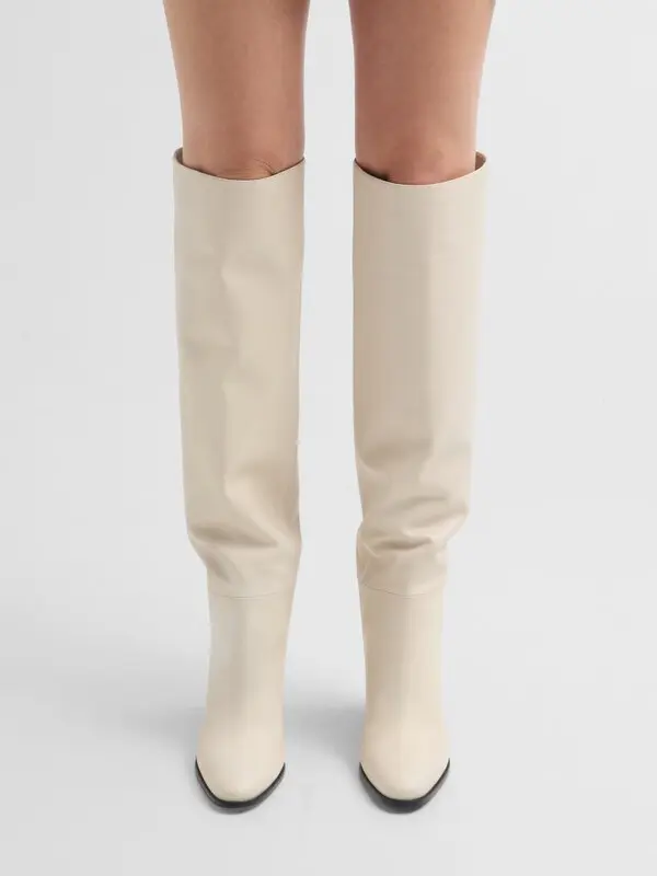 JIMMY CHOO Caly 85mm Leather Boots