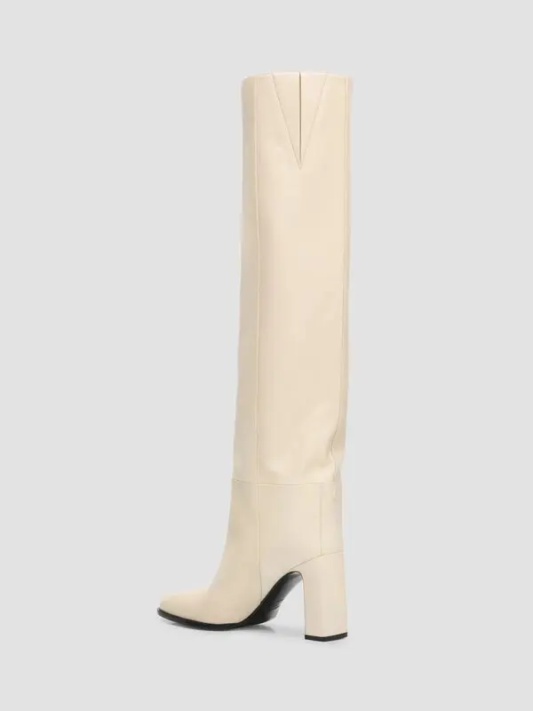 JIMMY CHOO Caly 85mm Leather Boots
