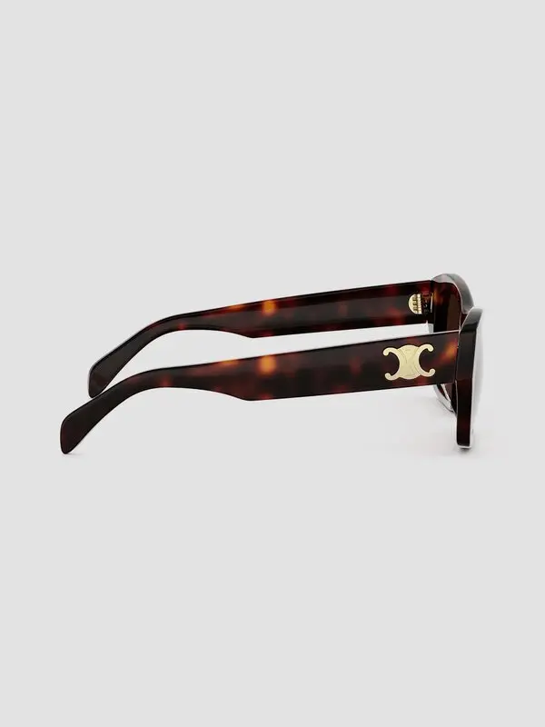 Celine Triomphe 55mm Square Sunglasses - Brown