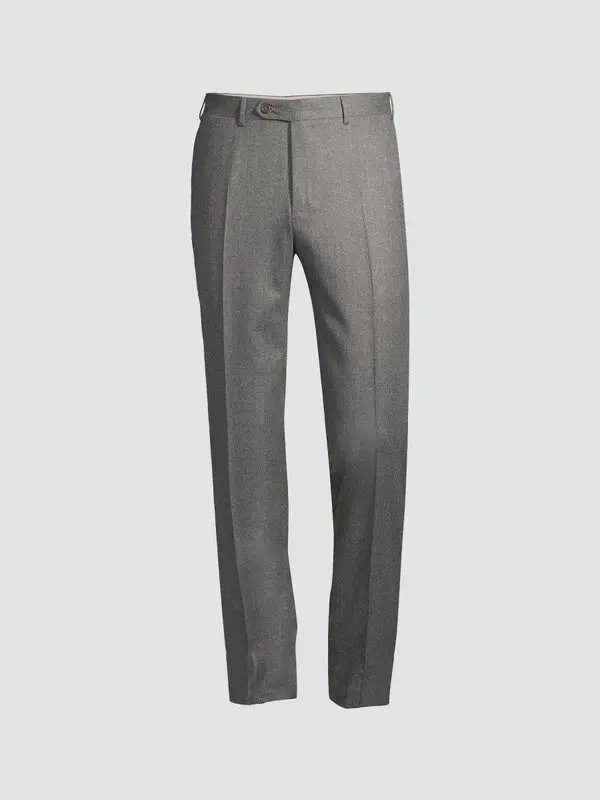 Canali Flannel Wool Trousers