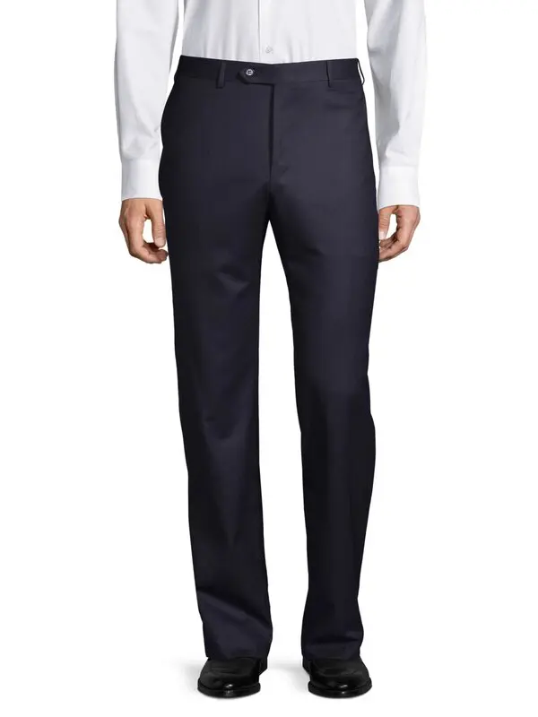 Canali Flannel Wool Trousers