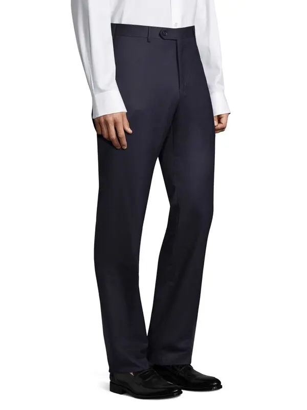 Canali Flannel Wool Trousers