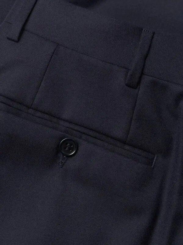 Canali Flannel Wool Trousers