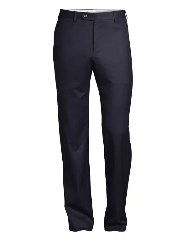Canali Flannel Wool Trousers