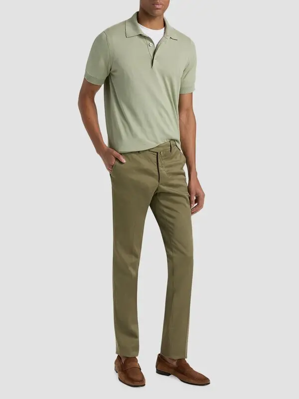 SARTORIO NAPOLI Cotton Polo Shirt