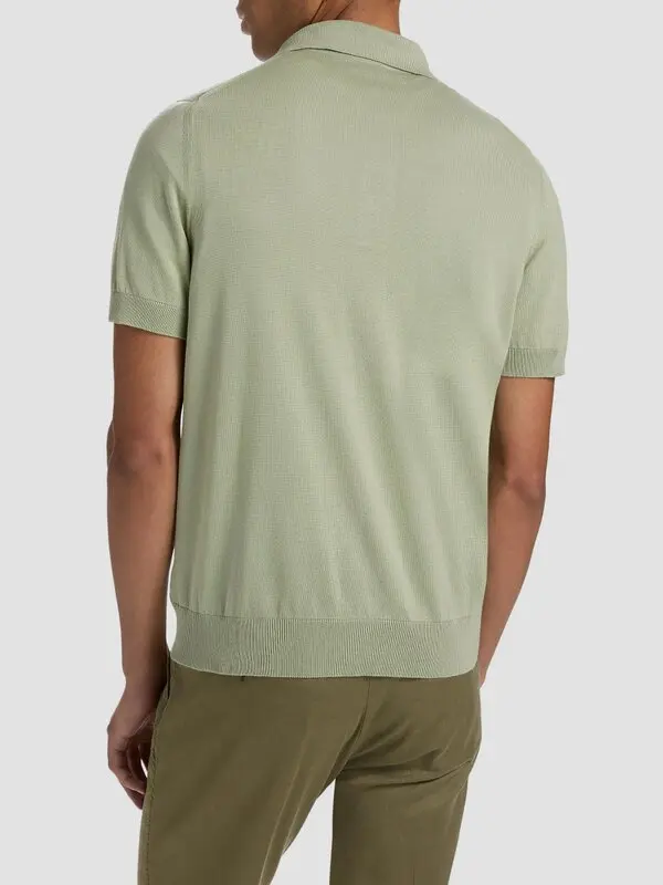SARTORIO NAPOLI Cotton Polo Shirt