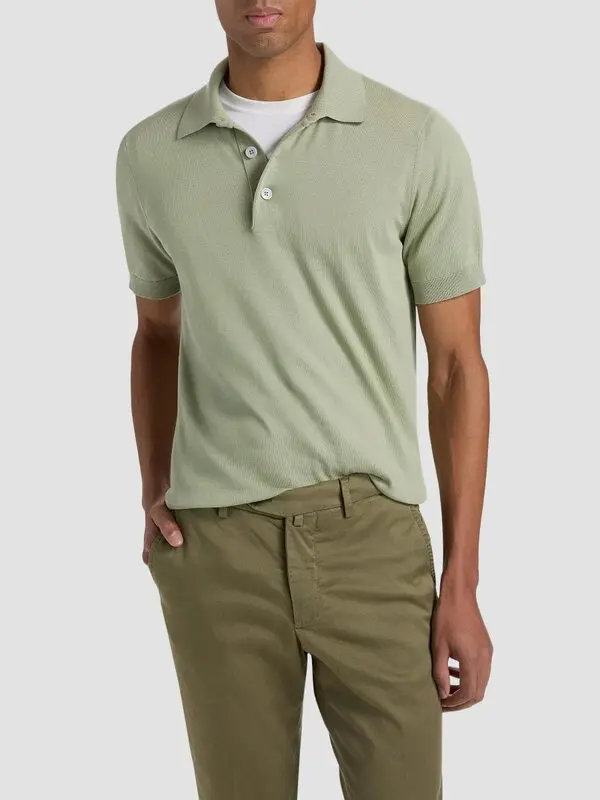 SARTORIO NAPOLI Cotton Polo Shirt