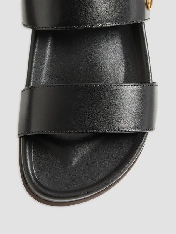 Valentino Garavani Studshield Calfskin Sandals