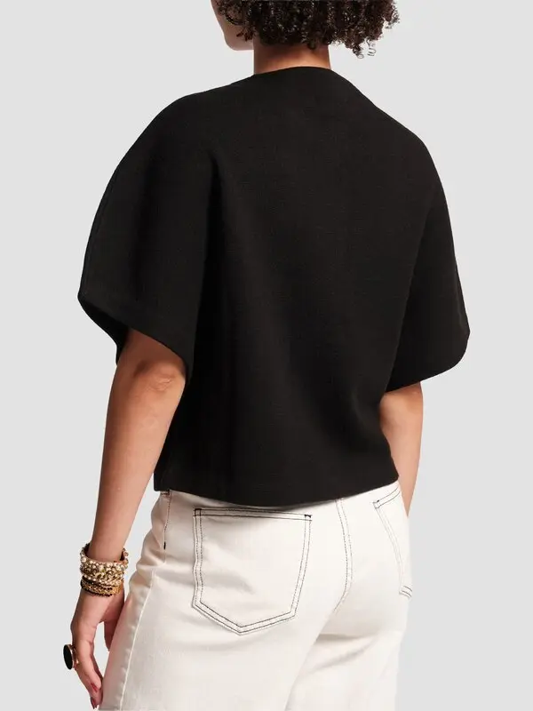 FRANCES VALENTINE Carnegie Wool Shrug