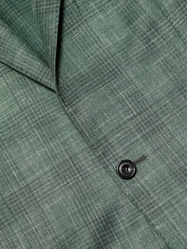SARTORIO NAPOLI Plaid Virgin Wool-blend Sport Coat