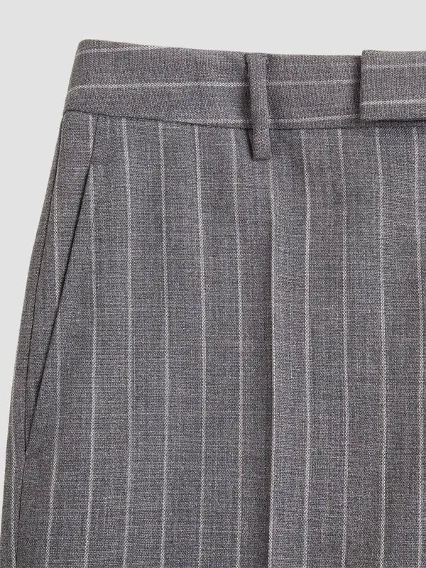 Valentino Garavani Wool Pinstripe Trousers