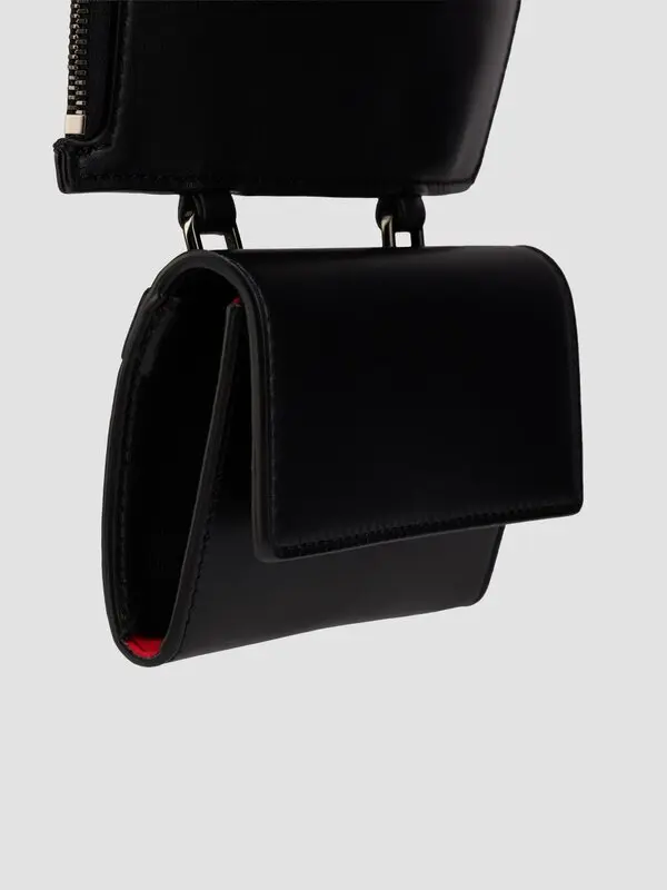 CHRISTIAN LOUBOUTIN Tactical Leather Harness Bag