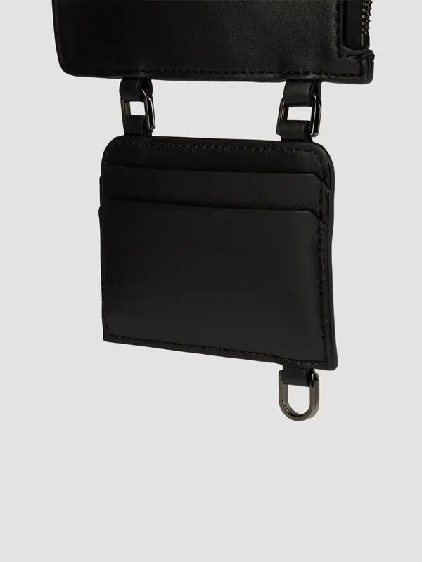 CHRISTIAN LOUBOUTIN Tactical Leather Harness Bag