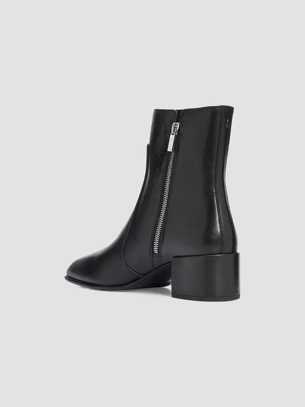 JIMMY CHOO Eliot 45mm Leather Ankle Boots
