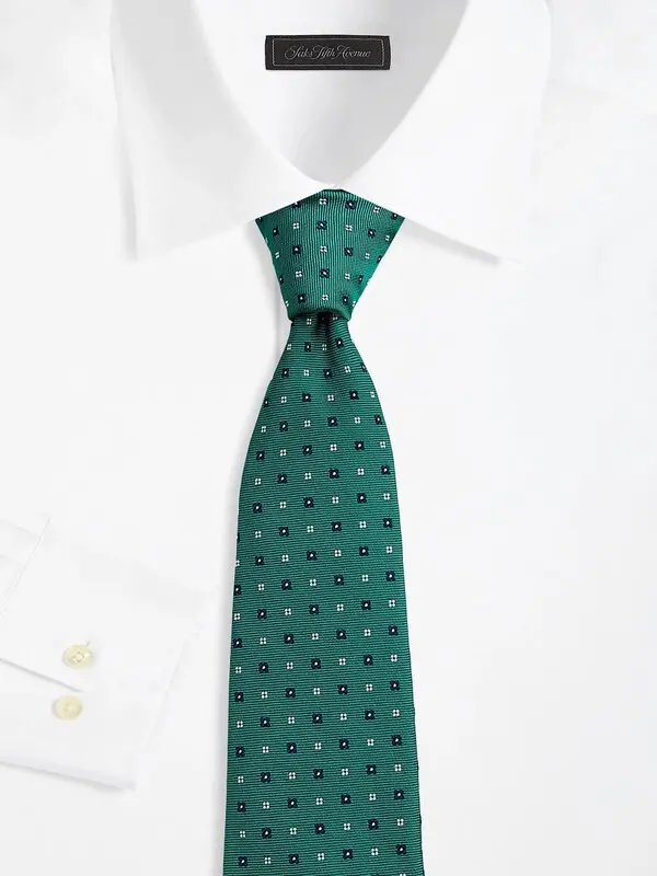 Kiton Clover Silk Tie