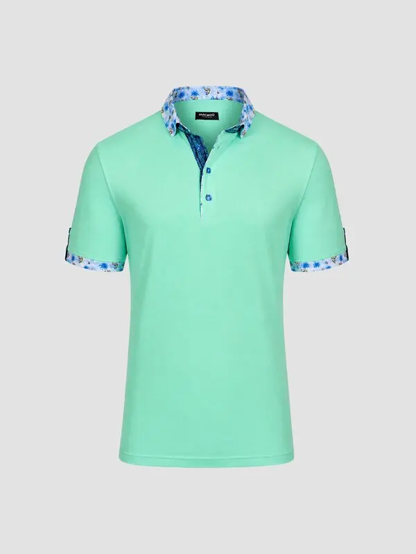 MACEOO Newton Marthyr Polo Shirt - Green