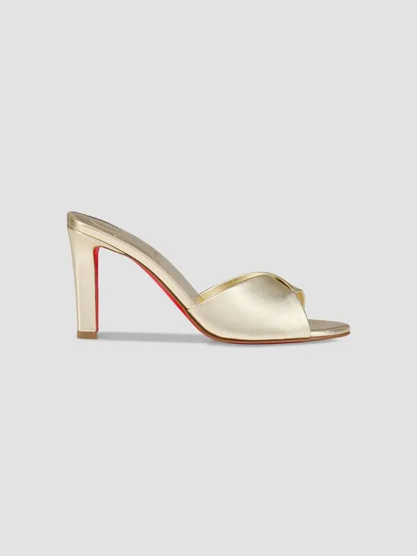CHRISTIAN LOUBOUTIN Fanny 85mm Leather Mules