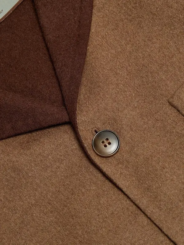 Canali Double-face Wool Overshirt