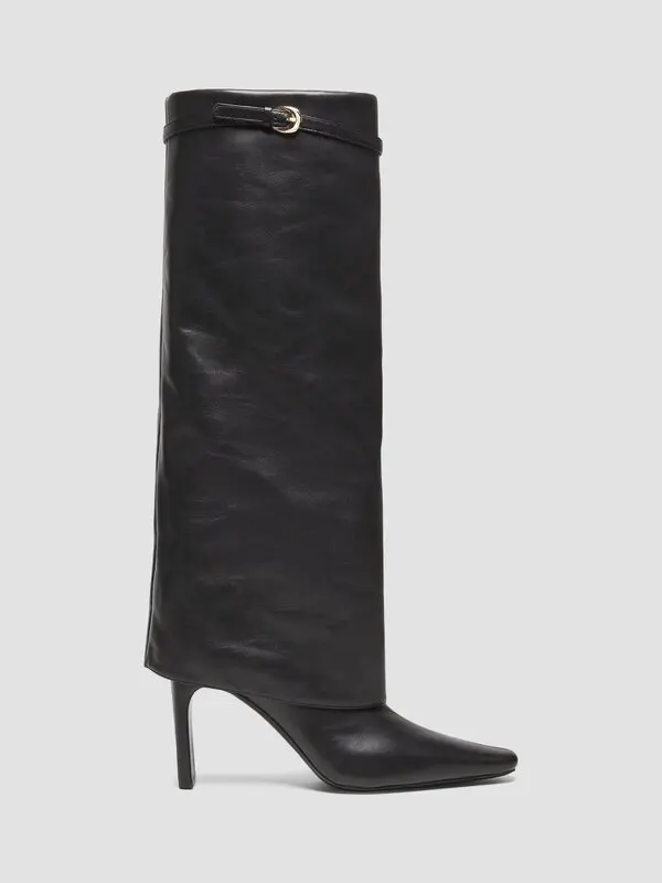 Staud Wally Foldover Leather 90mm Boots