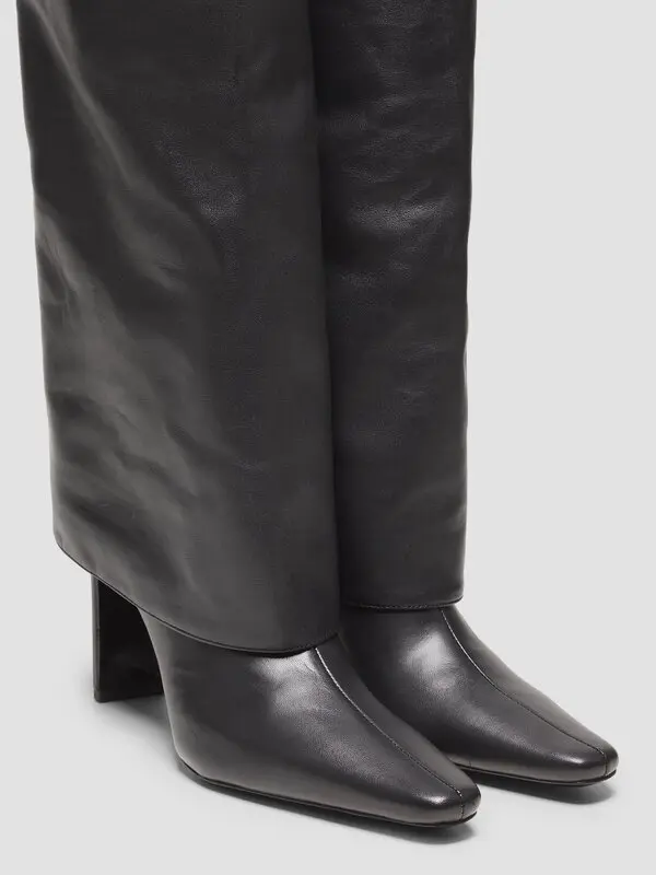 Staud Wally Foldover Leather 90mm Boots